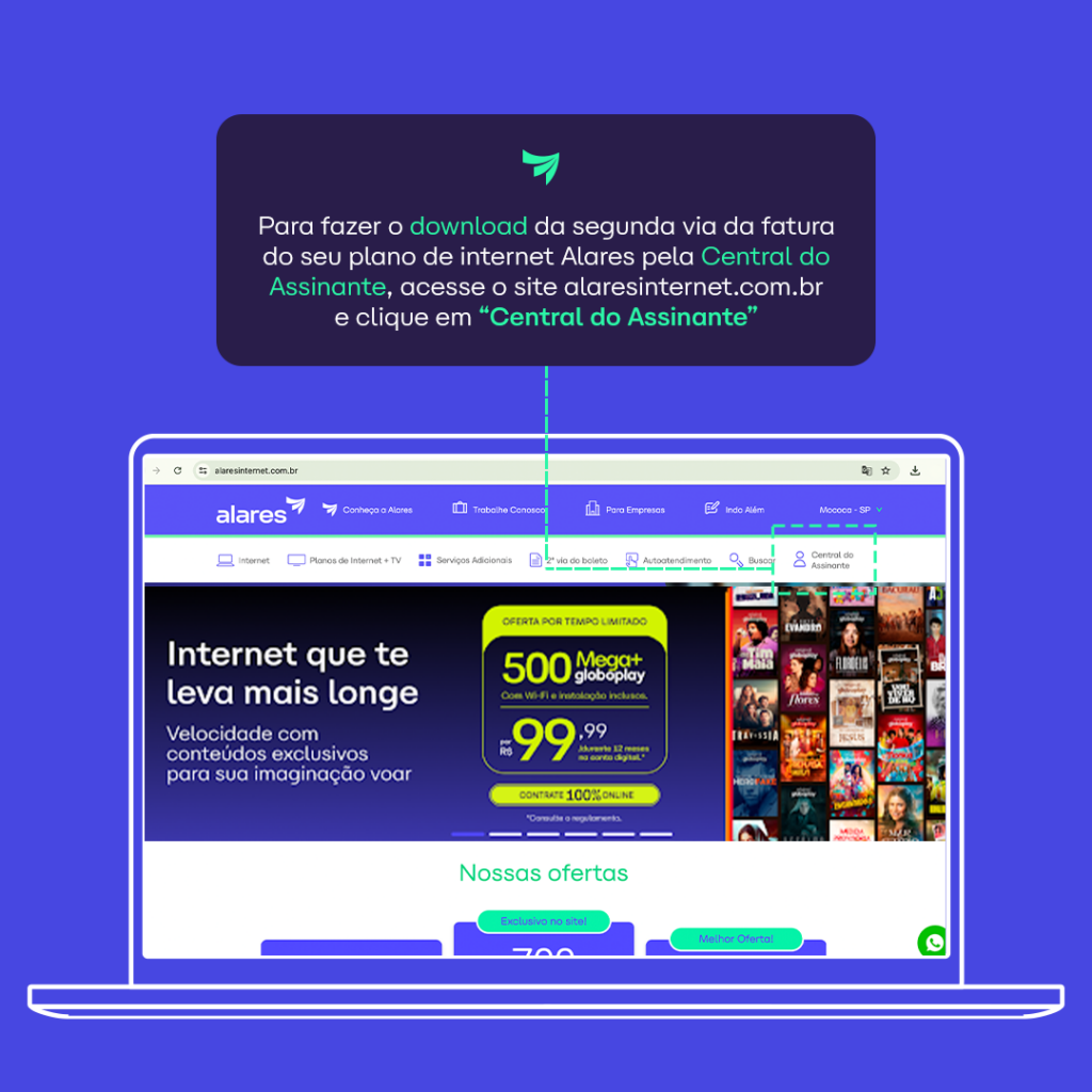 Segunda via da fatura Alares: acesse em nossos canais digitais