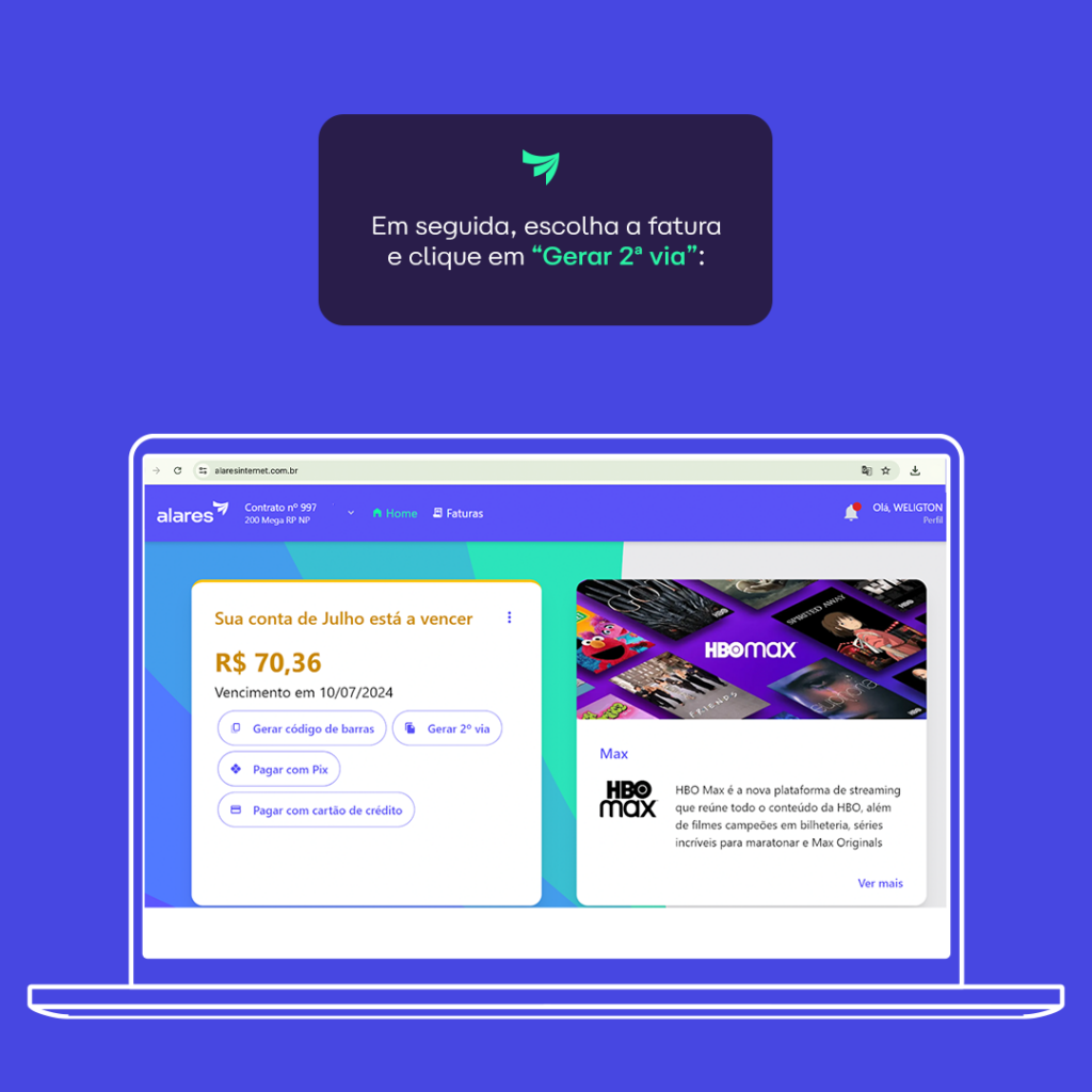 Segunda via da fatura Alares: acesse em nossos canais digitais
